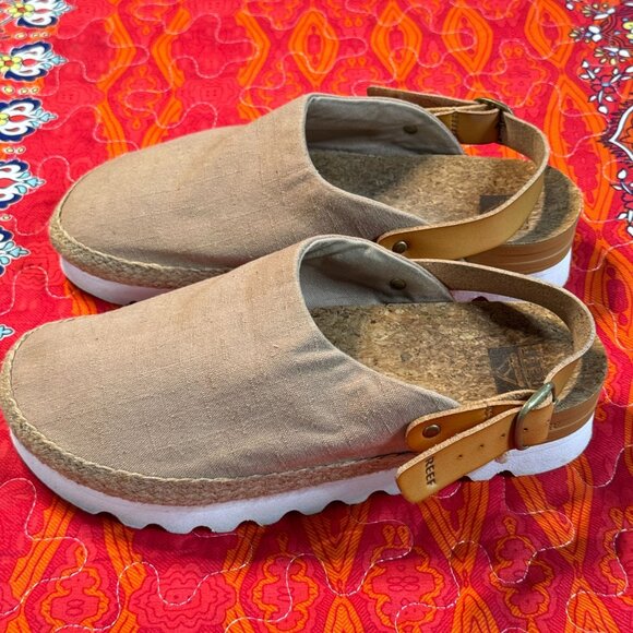 Reef | Shoes | Reef Casual Espadrille Clog Mule Slipon Sandals ...